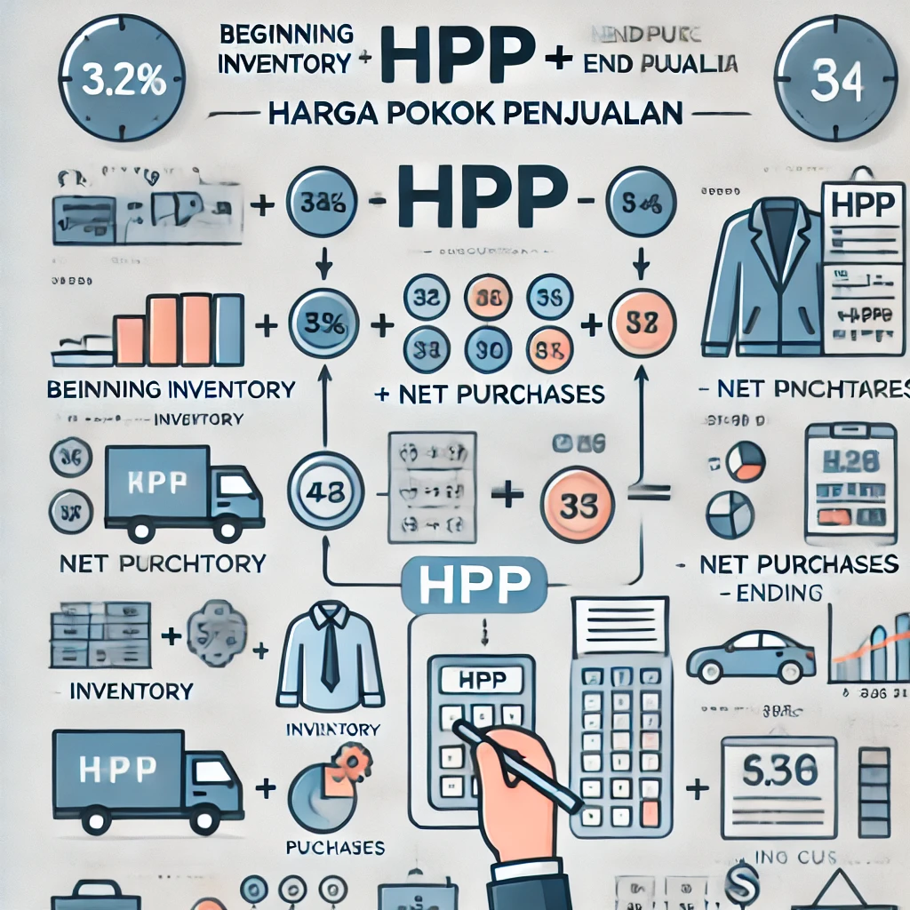 Contoh Cara Menghitung HPP (Harga Pokok Penjualan) Perusahaan - Bisnis ...